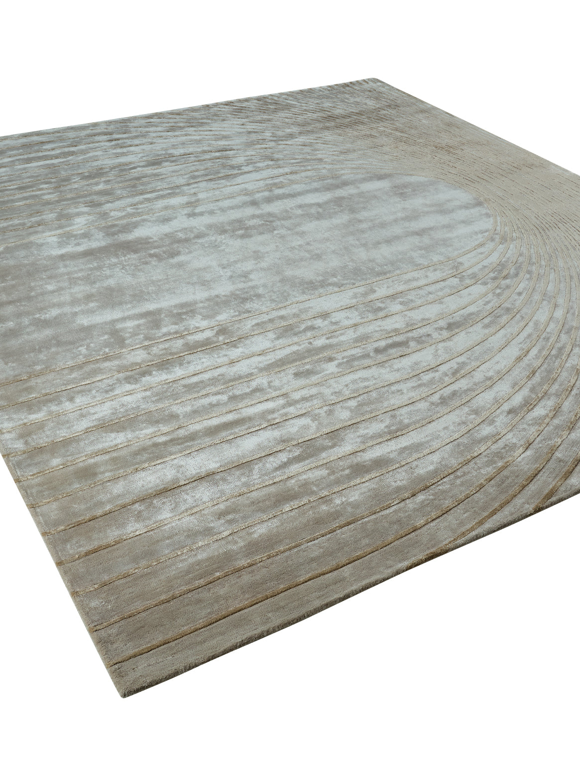 Spur Ivory Beige Handmade Luxury Carpet – 100% Botanical Silk | Hand ...